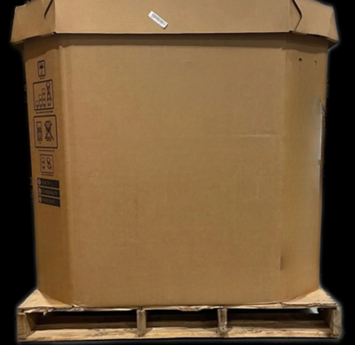 Used Gaylord 5-Wall Octagon Shipping Box - 48 x 40 x 40 in, 5-wall ...