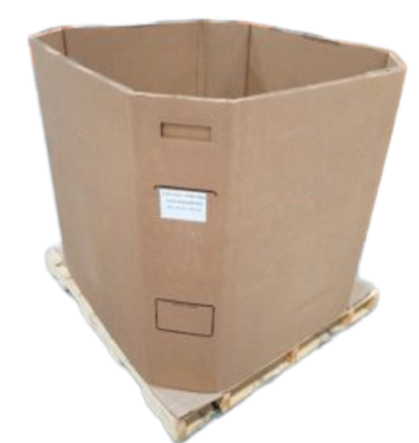 Used Gaylord 5-Wall Octagon Shipping Box - 48 x 40 x 40 in, 5-wall ...